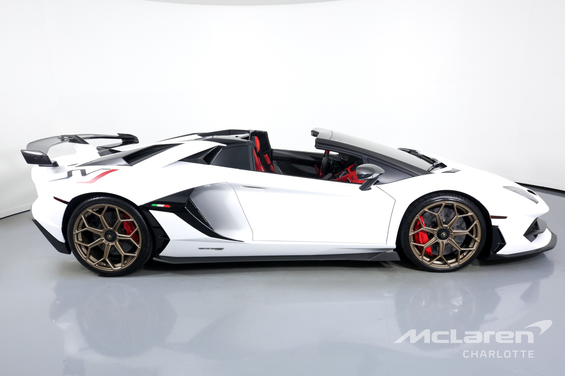 Lamborghini Aventador Engine Side View